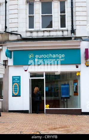 EUROCHANGE foreign exchange branch in Antibes, Mediterranean resort ...