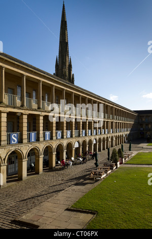 Piece Hall Halifax, opened in 1779 for the trading of cloth, now home ...