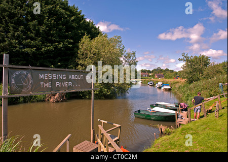 The River Rother at Newenden, Kent, UK Stock Photo - Alamy