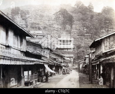 Temple in the Town of Nagasaki. Felice Beato (English, born Italy, 1832 ...