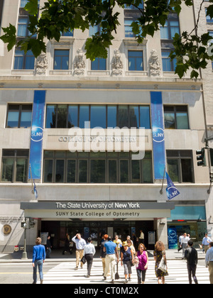 SUNY College of Optometry, New York City, USA Stock Photo - Alamy