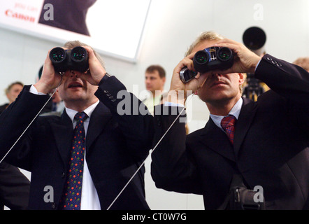 Cologne, Photokina, visitors at the Canon booth Stock Photo - Alamy