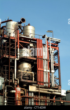 Hamburg, lubricant blending plant of Shell Oil Germany GmbH Stock Photo ...
