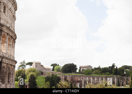 rome italy overlooking coliseum Stock Photo - Alamy