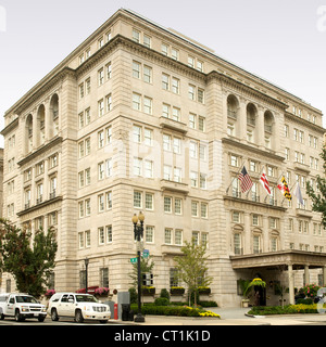 Hay Adams Hotel, Washington DC. Exterior facade Stock Photo - Alamy