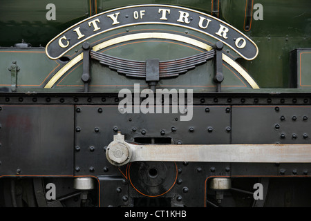 Steam locomotive, leaf spring, detail, b/w, locomotive, locomotive ...