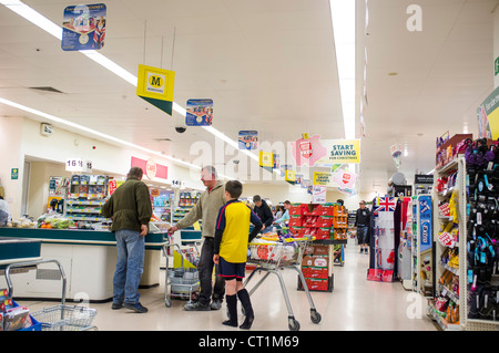 Inside a Morrisons store, UK Stock Photo - Alamy