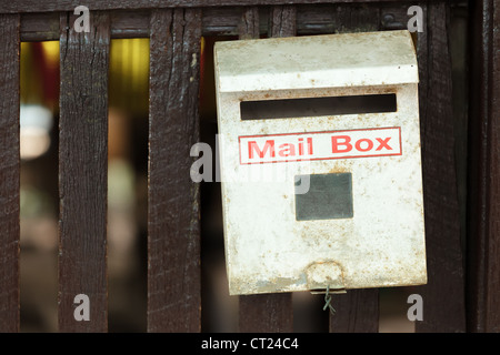 old wooden fence damaged in the wild, Fantanele village area, Sibiu ...