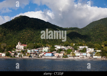 Landscape close to Roseau, Caribbean, Dominica Stock Photo - Alamy