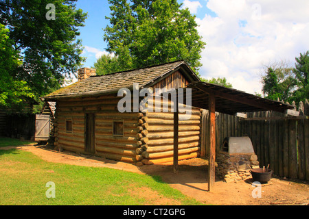FORT WATAUGA, SYCAMORE SHOALS STATE HISTORIC PARK, ELIZABETHTON ...