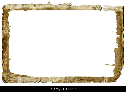 frame from old paper Stock Photo - Alamy