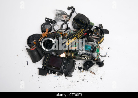 damaged sensor of camera Stock Photo - Alamy