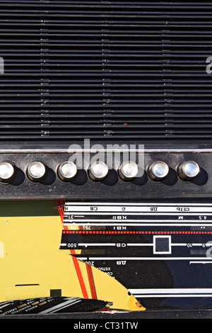 A broken radio Stock Photo - Alamy