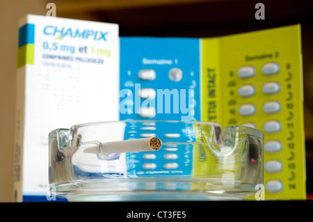 Champix tablets to stop smoking Stock Photo: 16137952 - Alamy