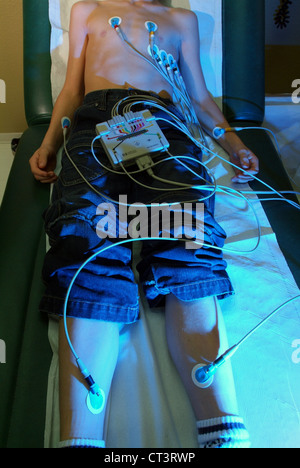 ECG OF AN ADOLESCENT Stock Photo - Alamy