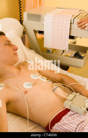 ECG OF AN ADOLESCENT Stock Photo - Alamy