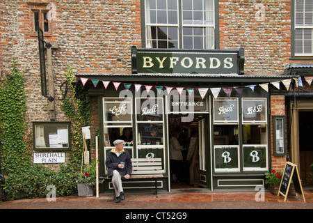 Byfords delicatessen restaurant cafe in Holt Norfolk UK Stock Photo - Alamy