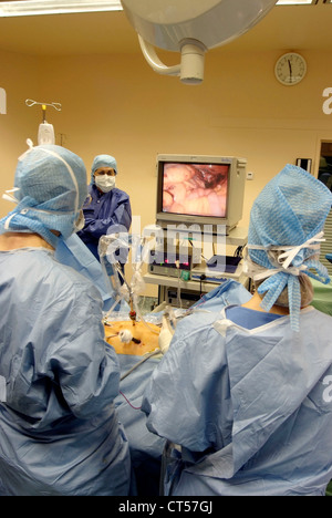 RECTAL RESECTION LAPAROSCOPY Stock Photo - Alamy