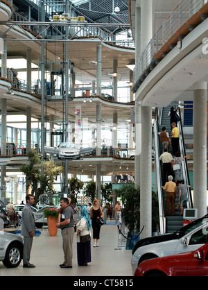 Berlin, Mercedes-world showroom Stock Photo - Alamy
