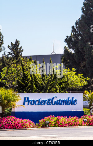 Proctor and Gamble sign at a plant in Oxnard California Stock Photo - Alamy
