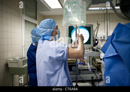 PROSTATE LASER SURGERY Stock Photo - Alamy