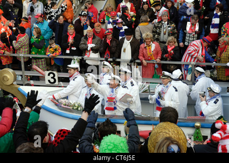 Cologne Carnival train Stock Photo - Alamy