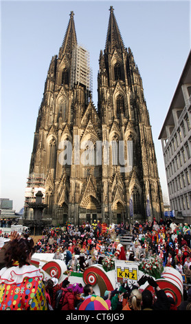 Cologne Carnival train Stock Photo - Alamy