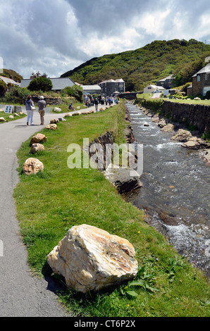 river valency boscastle cornwall Stock Photo - Alamy