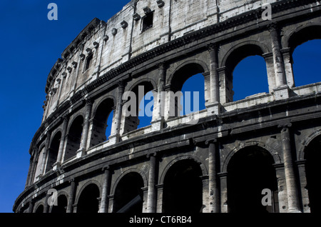 Colosseum, Rome, Italy. Coliseum known as Flavian Amphitheatre an ...