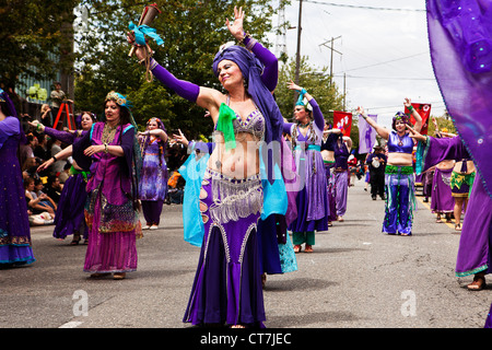 Belly dancers Stock Photo - Alamy