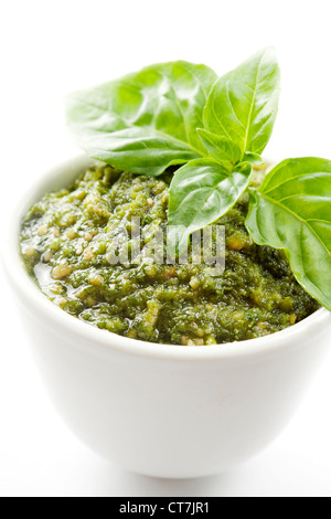 freshly made pesto Stock Photo - Alamy