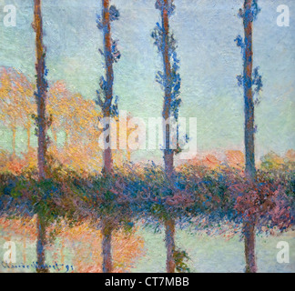 The Four Trees, Claude Monet, 1891, Metropolitan Museum of Art ...