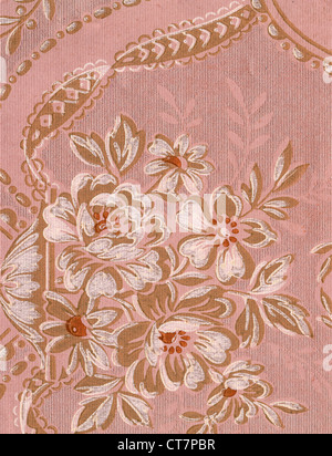 Vintage American Wallpaper Pattern 1930s Stock Photo - Alamy