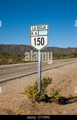 Ruta 150 road sign Stock Photo - Alamy