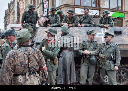 SPW SdKfz 250 German half track armored personnel carrier, displayed ...