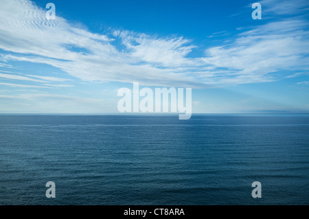 A calm sea just before sunset at Carbis Bay, Cornwall Stock Photo - Alamy