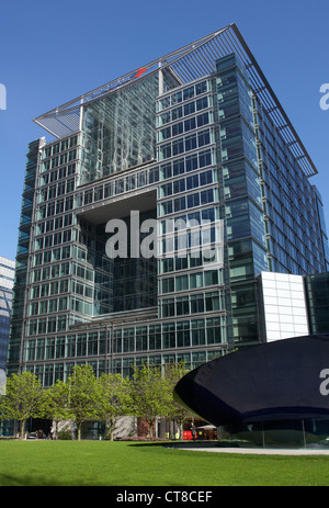 Bank of America headquarters in Canary wharf, london, UK Stock Photo ...