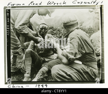 China/Burma/India: The CBI Theatre of World War II insignia as a badge ...