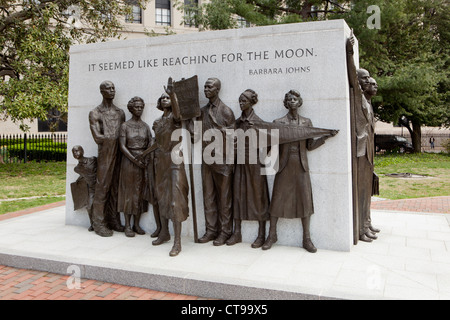 Statue of Barbara Rose Johns, Richmond, Virginia Stock Photo - Alamy