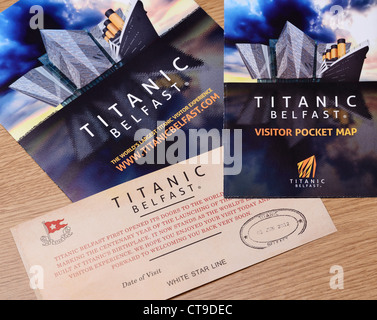 Titanic Ticket Exhibition Stock Photo - Alamy