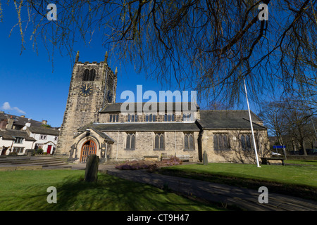 All Saints Church, Bingley, West Yorkshire, England UK Stock Photo ...