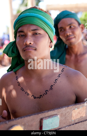 The warriors of Lapu-Lapu, a native chieftain of Mactan Island. The ...