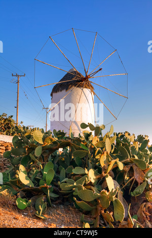 Ano Myli, upper mill hill, Mykonos, Greece Stock Photo - Alamy