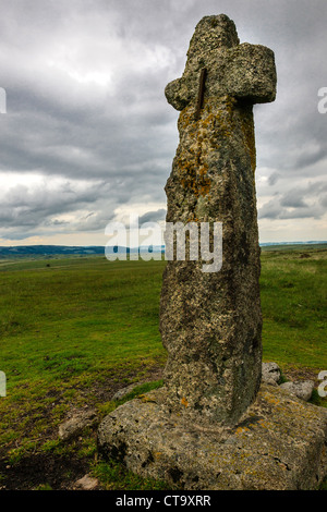 Ancient Cross in Devon Stock Photo - Alamy