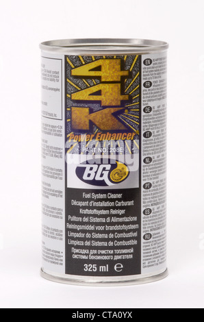 Tin can of BG 44K fuel system cleaner Stock Photo - Alamy