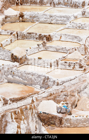 Inca salt pans of Maras, salt terraces and saline of Pichingoto ...