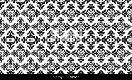 damask web banner vector illustraton Stock Photo - Alamy