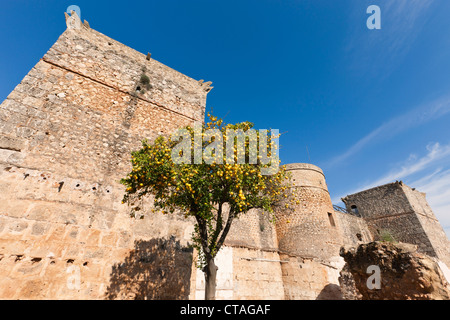 Niebla, Huelva Province, Andalusia, southern Spain. Ruins of the Church ...