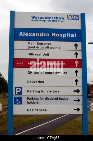 Accident and Emergency at The Alexandra Hospital, Redditch, circa 1998 ...