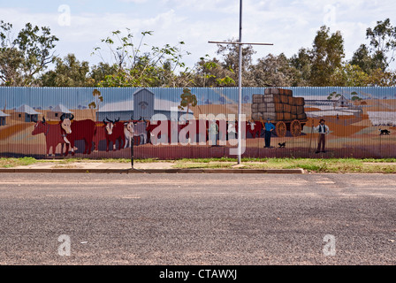 AUGATHELLA, MURALS, QUEENSLAND, AUSTRALIA Stock Photo - Alamy